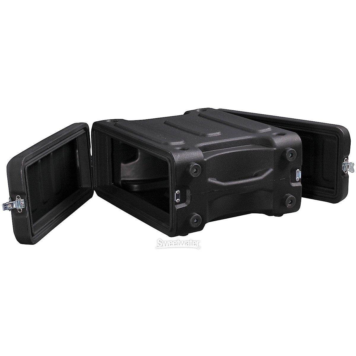 Gator Cases Pro Series Rotationally Molded 4U Rack Case with Standard 19" Depth; Made in USA (G-PRO-4U-19), Black