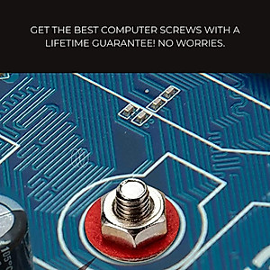 Bolt Dropper 502pcs Computer Screw Assortment Kit - Standoffs Screws for HDD Hard Drive, Fan, Chassis, ATX Case, Motherboard, Case Fan, Graphics, SSD, Spacer - DIY PC Installation and Repair Set