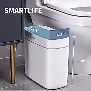 JOYBOS 2Pack Sensor Bathroom Trash Can with Lid