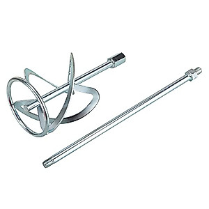 VOTOER 2100W Electric Handheld Paint Cement Mortar Concrete Mixer Drilling Rig Mortar Grout Cement Mixer Stirring Tool with Rod, 6-Speed Adjustment