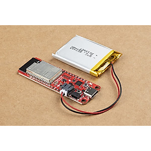 SparkFun Thing Plus - ESP32-S2 WROOM -No Bluetooth- Highly-Integrated Feather Form-Factor Development Board Equipped w/a 2.4 GHz WiFi System-on-Chip (SoC)- Transparent External Flash & RAM encryption