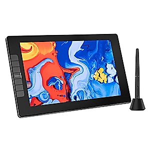 VEIKK VK1200 Drawing Tablet with Screen, 11.6 Inch Full-Laminated Graphic Drawing Monitor, with Battery-Free Pen and Tilt Function, 6 Customized Keys(Must be Connected to a Computer to Work)