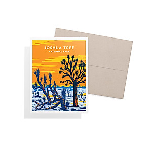 Twigs Paper - Assorted Art National Parks Greeting Cards - Stationery Cards with Envelopes - Thank You and Blank Note Cards - Greeting Cards for All Occasions - Made in USA (5.5 x 4.25, Set of 12)