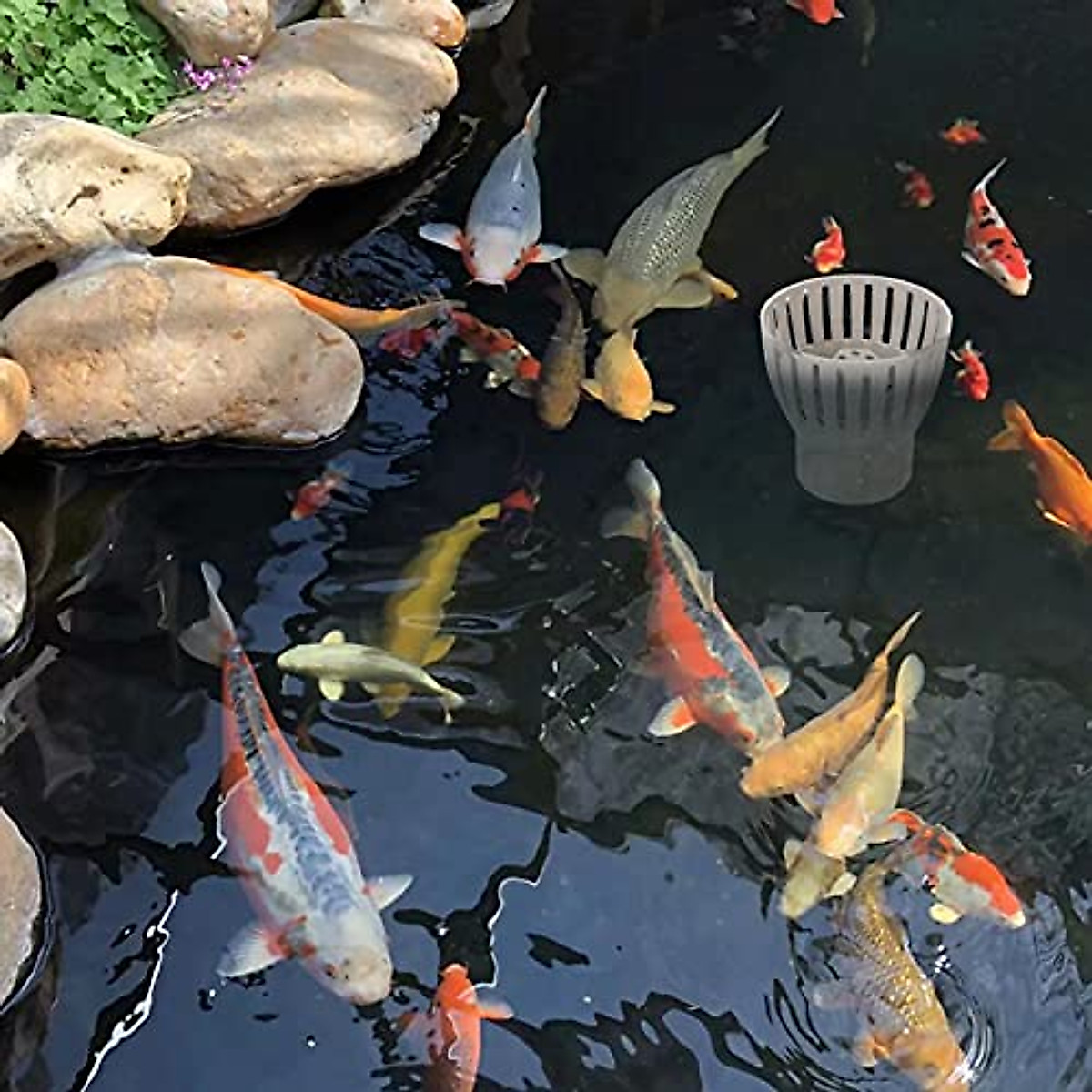 BCOATH 1 pc Tool Strainer Garbage Leaves Outdoor Plastic Garden Tank Collector Leaf Catch Drainage Pond Environmentally Basket Outlet Cleaner Skimmer Cover Sink Tasteless Gare