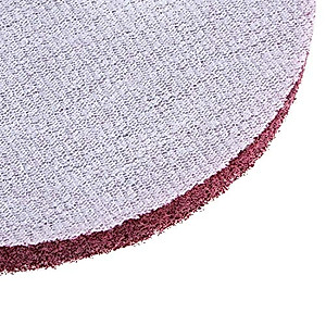 uxcell 5 Inch 400 Grit Drill Power Brush Tile Scrubber Scouring Pads Cleaning Tool 5pcs