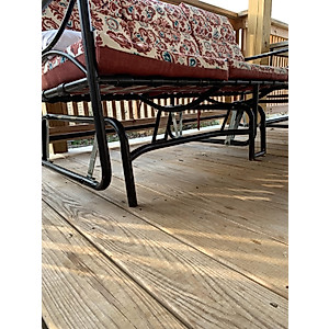 4/Pack Glider Bearing Arm Brackets Replacement Patio Glider Parts Rocker 10" Overall Length, 8-5/8" from Hole to Hole (10 Inch)