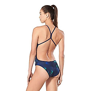 Speedo Women's Swimsuit One Piece Endurance The One Printed Team Colors