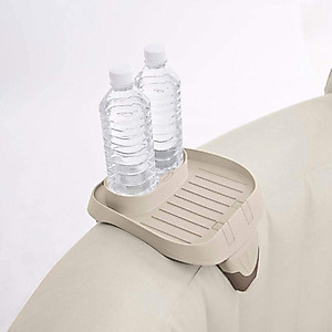 Intex PureSpa Cup Holder, Holds 2 Standard Size Beverage Containers and Refreshments