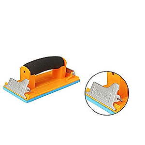 Sandpaper Variety Pack 120 to 3000 Assorted Grits Sand Paper 24 Pack Sandpaper + 1 Hand Sander, 9x3.6 Inch Sanding Sheets for Wood Furniture Finishing Glass Metal Sanding Automotive Polish