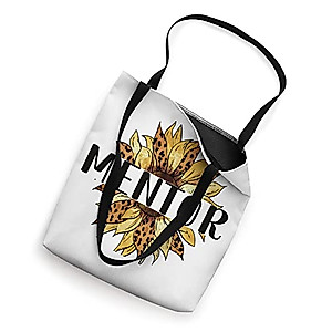 Mentor Sunflower Personal Mentor Appreciation Tote Bag