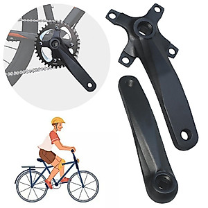 Mountain Bike Crankset Aluminum Alloy Crank 04 BCD Bike Crankset, 152mm