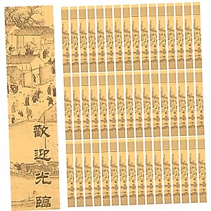 BEBEMOKO 500pcs Silverware Bag Tableware Bags Sushi Chopsticks Sleeve Chopsticks Cover Chopsticks Pocket Chopsticks Takeout Sleeve Chopsticks Holder Chopsticks Packet Cutlery Sleeve Paper