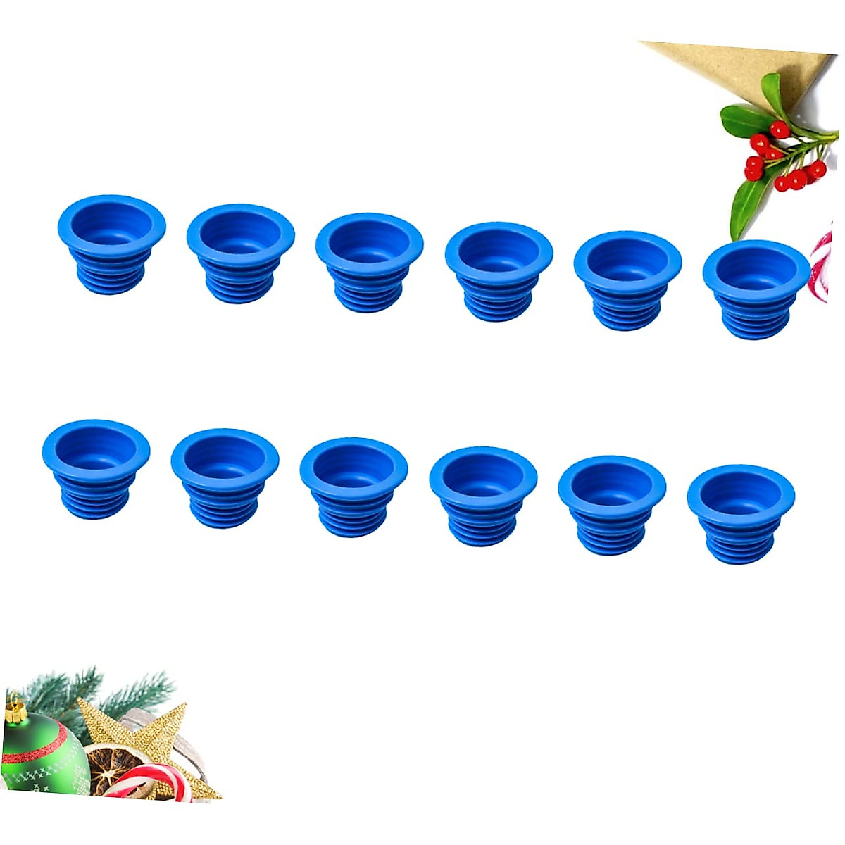 24 Pcs Bathtub Stopper for Bathroom Silicone Sink Cover Kitchen Accessories Silicone Sink Plug
