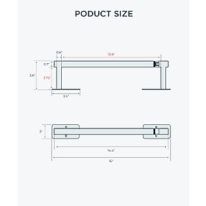 FORIOUS Under Cabinet Paper Towel Holder for Kitchen Bar Sink, Brushed Nickel Paper Towel Holder Under The Cabinet, Self Adhesive Paper Towel Holder Stainless Steel, Wall Mount Paper Towel Roll Holder