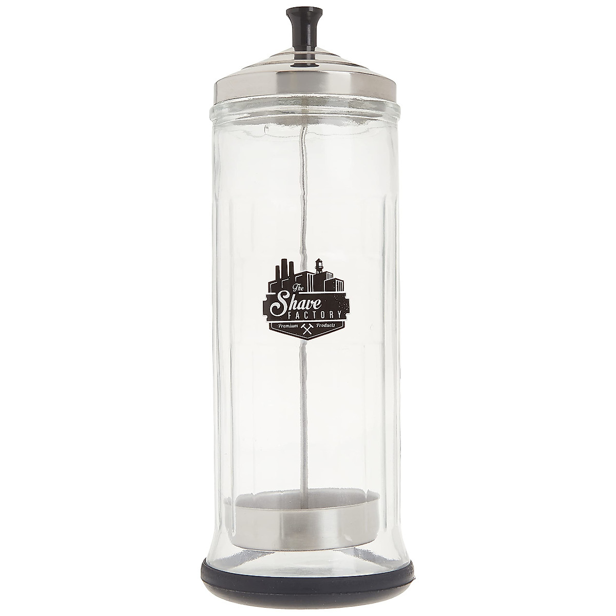 Shaving Factory Professional Grade Disinfectant Jar, Large, 37 Ounce