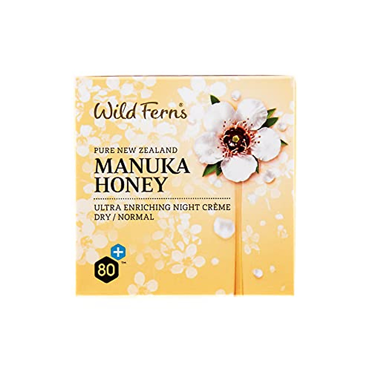 Wild Ferns Manuka Honey Ultra Enriching Night Crème - Dry to Normal, 99% Natural, 100 milliliters