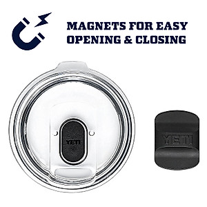 YETI Rambler 30 oz Stackable Tumbler, Stainless Steel, Vacuum Insulated with MagSlider Lid, Big Sky Blue