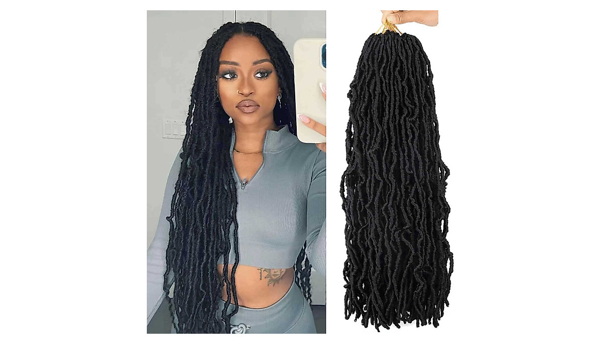 24" Soft Locs Crochet Hair - Easy & Stylish Braids
