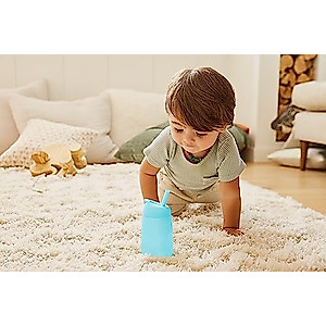 Munchkin® Simple Clean™ Toddler Sippy Cup with Easy Clean Straw, 10 Ounce, 2 Pack, Blue/Green
