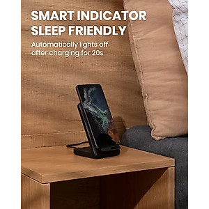 Wireless Charger, Wireless Phone Charger Samsung S22/S21/S20/S10/S9 +/Ultra, Note 20/10/9 Wireless Charging Stand for iPhone 14/13/12 Pro Max/Pro/Mini, SE 11 X XR XS MAX X 8 Plus (Adapter Included)