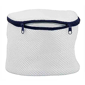 Home Basics Mesh Laundry Washer (White) Wash Bag, Large
