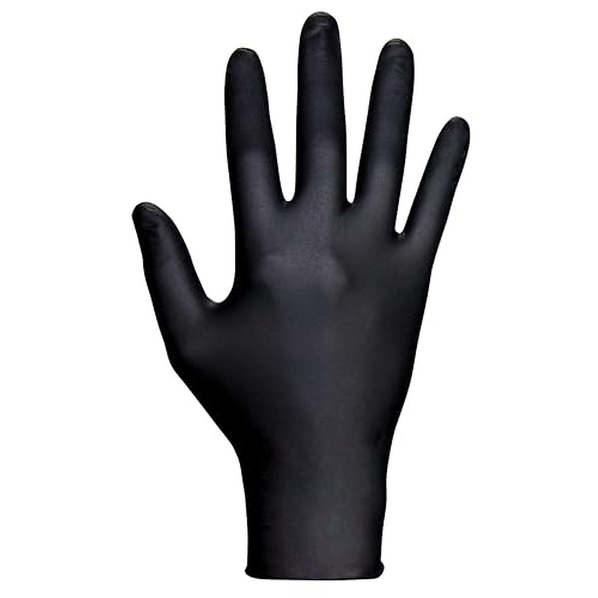 Raven SAS Safety 66518 6 mil Black Nitrile Disposable Gloves 7 Mil - Large - 10 Pack(100 Gloves per Box)