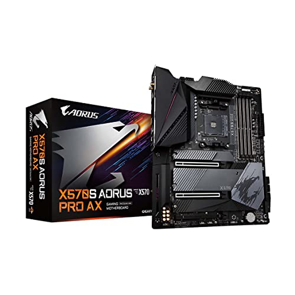 GIGABYTE X570S AORUS PRO AX (AMD Ryzen 3000/ X570S/ PCIe 4.0/ SATA 6Gb/s/USB 3.1/ ATX/Gaming Motherboard)