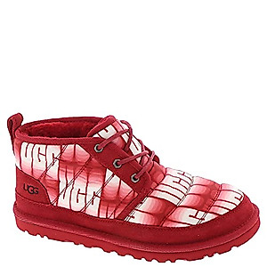 UGG Men's Neumel LTA WAVELENGTH Chukka Boot, Samba RED/White, 11