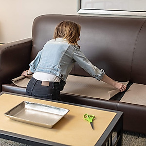 Duck Non-Adhesive Shelf Liner Select Grip EasyLiner, 20-Inch x 6-feet, Brownstone