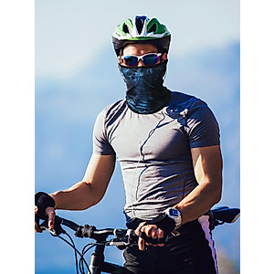 12 Pieces Sun Protection Balaclava Full Face Cover Sun UV Protection Face Protective Cover for Outdoor Sports (Camouflage Color,Camouflage Style)