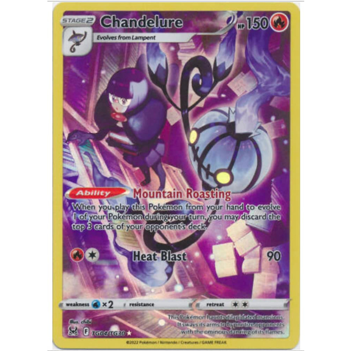 Chandelure - TG04/TG30 - Lost Origin - TG14/TG30 - NM/M