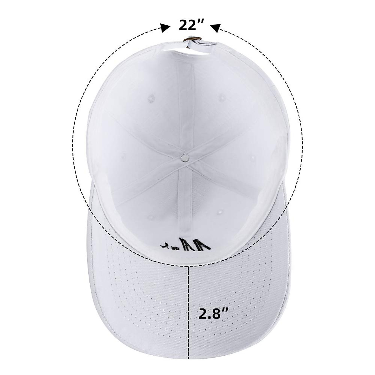 Matching Mr. & Mrs. Baseball Caps, Bridal Gifts, Newlywed Honeymoon Wedding Gifts Black and White