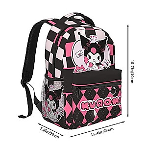 Zoyoen Kawaii Backpack Anime Travel Backpack Cute Laptop Backpack Unisex