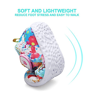 FEETCITY Boys Girls Water Shoes Kids Quick Dry Aqua Socks Non-Slip Barefoot for Sport Beach Swim Surf Toddler 8