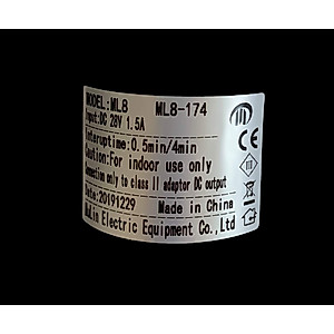 Mulin Power Recliner Motor Replacement with Cord Model ML8-174 Linear Actuator for Sofa Lift Chair Couch Massage Seat Bed Same as ML8-001 & ML18-017 & ML18-034