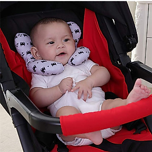 G-Tree Baby Child Head and Neck Support, Pushchair Car Seat Pillow Headrest for 0-1 Years Toddler, Best Gifts for Kids, Batman