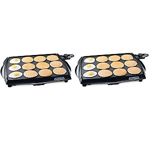 Tilt 'n' Drain Big Griddle 23, PACK OF 2, black