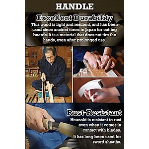 SHINTARO Authentic Leather Knife (35mm / 1.5 in)