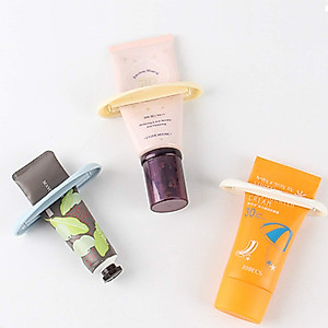 4 Pack Toothpaste Squeezers, Tube Squeezers for Toothpaste, Hand Cream, Polygel Tubes, Paint Tubes, Cosmetics