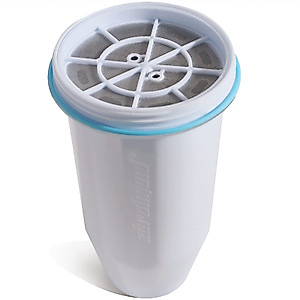 zeroliquid ZR-001, ZR-017, ZR-004 Replacement Water Filters for Pitchers and Dispensers, Advanced 6 Stage Filtration System for 0 TDS, Remove Lead, Chlorine, Fluoride, Heavy Metals, BPA Free (1 pack)
