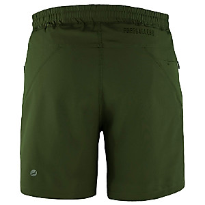 Meripex Apparel 8" Men's Freeballer Athetic Gym Performance Sport Shorts – Perfect for Running, Weightlifting, and Yoga (Medium, Olive Green)