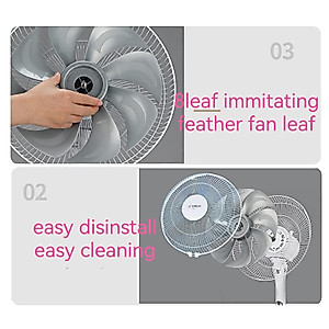 Floor fan Floor fan Home office vertical 12 inch fan bedroom falling fan