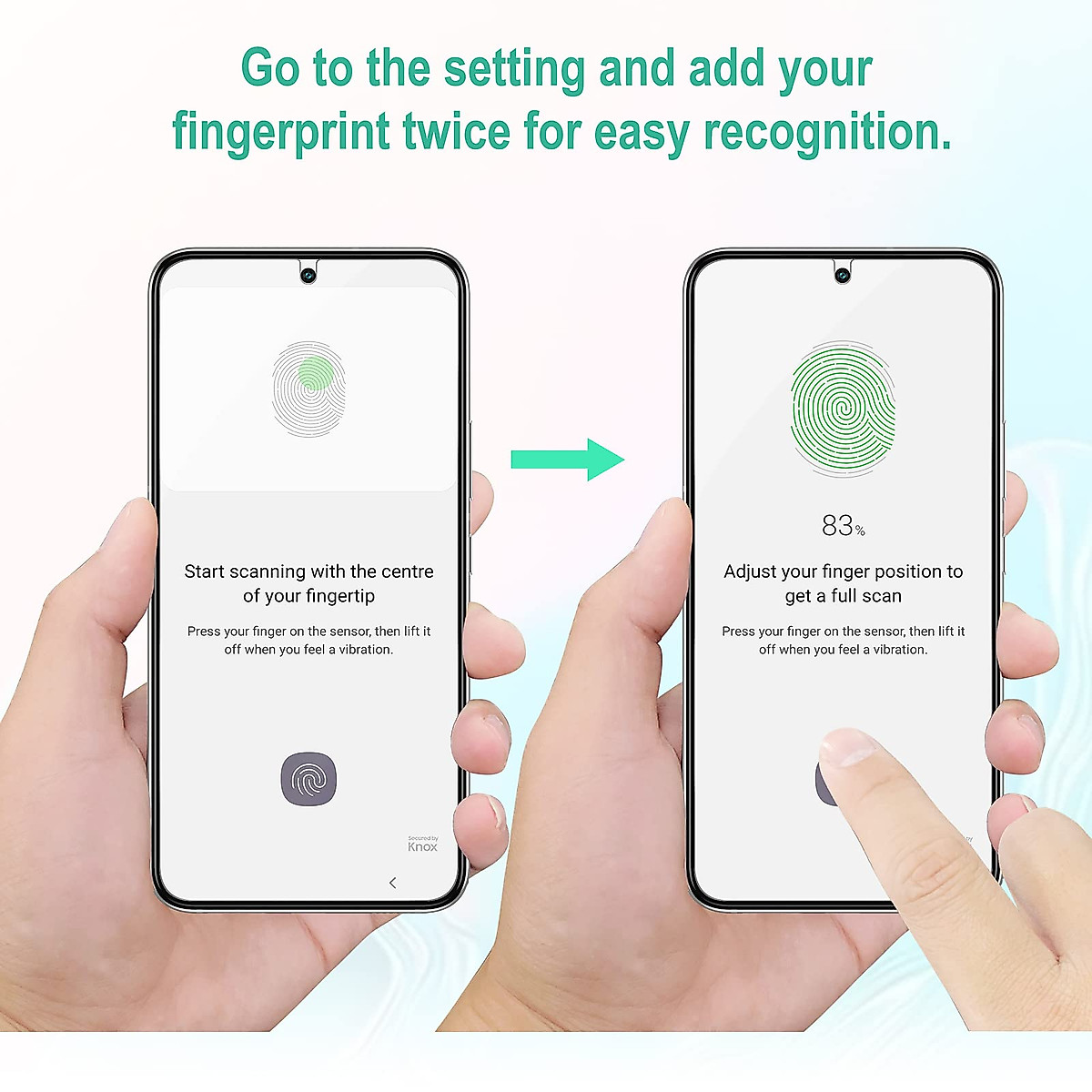 AACL Galaxy S22 Plus Screen Protector Tempered Glass for Samsung Galaxy S22 Plus 5G,6.5 Inch [Fingerprint Unlock][Anti-Scratch][3 Pack]