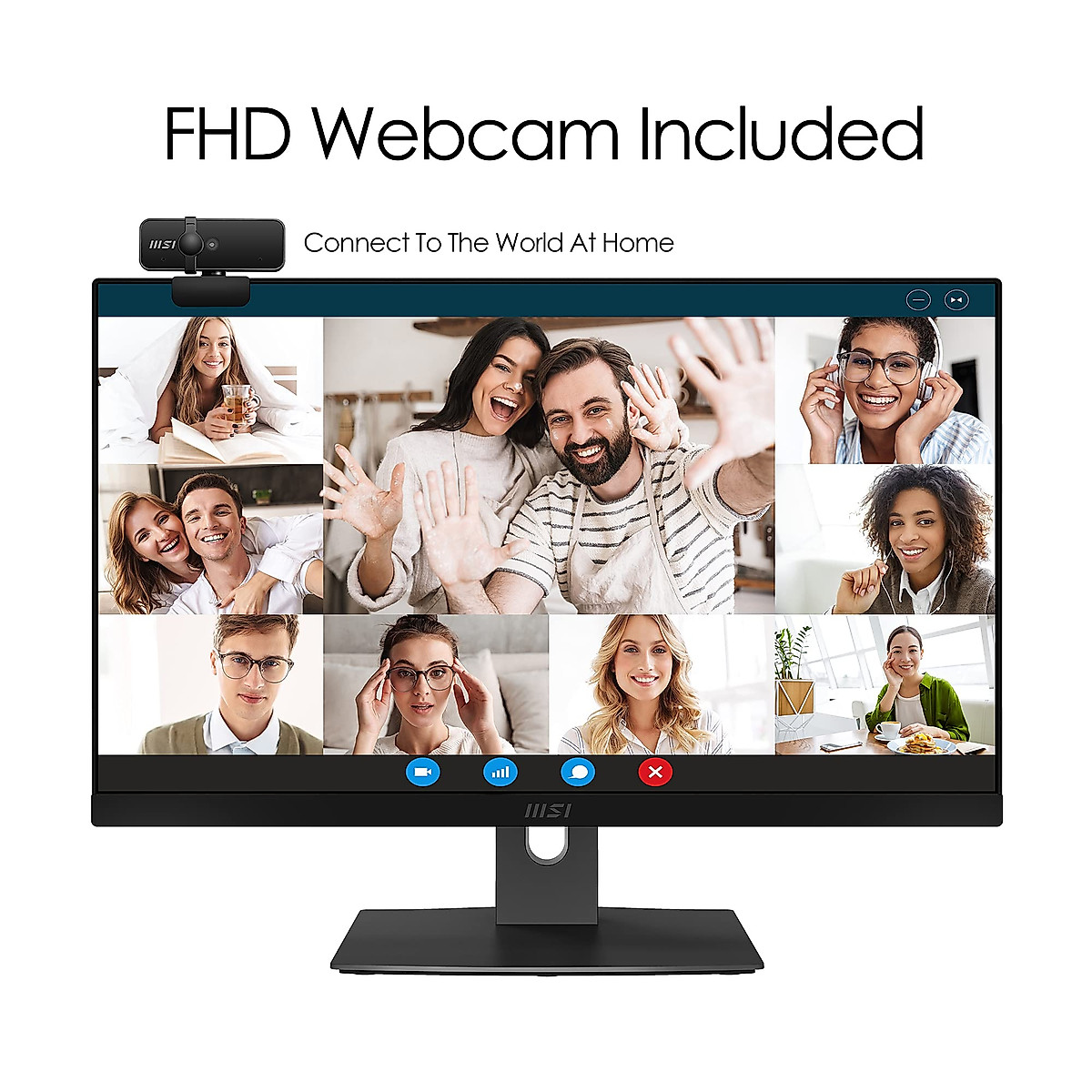 MSI Modern AM271P AIO Desktop, 27" FHD IPS-Grade LED, Intel Core i7-1165G7, 16GB Memory, 512GB SSD, WiFi 6, BT 5.1, White, Windows 10 Home (11M-055US)