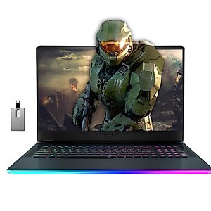 MSI GE76 Raider 17.3” FHD 144Hz Gaming Laptop, Intel Core i7-12700H, 32GB DDR5, 1TB SSD, GeForce RTX 3060, RGB KB, Numpad, FHD Webcam, VR-Ready, Wi-Fi 6, Bluetooth, Win 11 Pro, Grey, 32GB USB Card