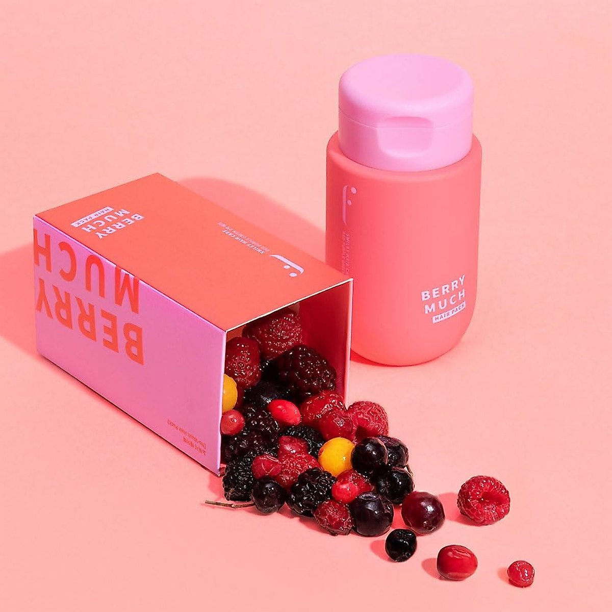 FLABOIS Leave-In Hair Mask - Berry Much, Apple Scent, No-Wash Treatment with 4-Berry Complex and Essential Oils for Dry, Damaged Hair, Split Ends & Breakage, Infused with Biotin & Vitamins, 10 Fl oz