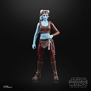 STAR WARS The Black Series Aayla Secura Toy 6-Inch-Scale Attack of The Clones Collectible Action Figure, Toys for Kids Ages 4 and Up