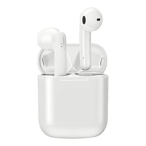 Wireless Earbuds, Bluetooth 5.1 Headphones 36H Playtime Air in Ear Earbud Hi-Fi Stereo Sound Pods Deep Bass Ear Buds Crystal-Clear Calls Headset with Charging Case for Workout/Home/Office