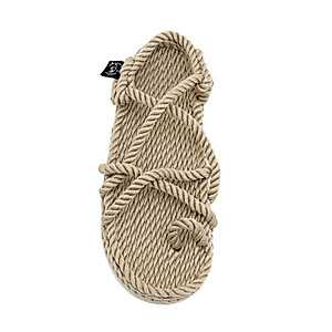 Nomadic State of Mind Rope Sandals, Toe Joe Sandals For Men and Women, Unisex, Handmade Shoes, Straw Sandals
