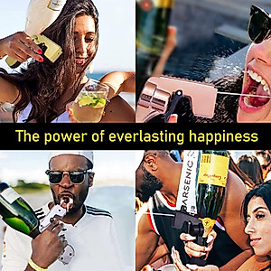 Beer Gun Alcohol Shot Shooter Bottle Stopper Sprayer Opener Adjustable Champagne Wine Dispenser Beer Gun ( Color : A )